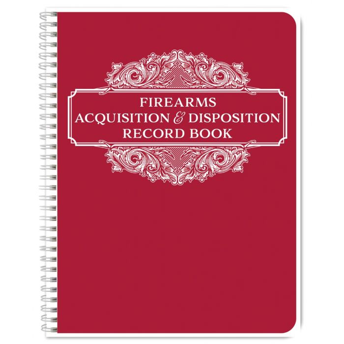 BookFactory Firearms Acquisition and Disposition A&D Gun Log Book ...