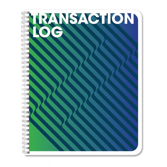 Transaction Log Book - 6" x 9" Wire-O