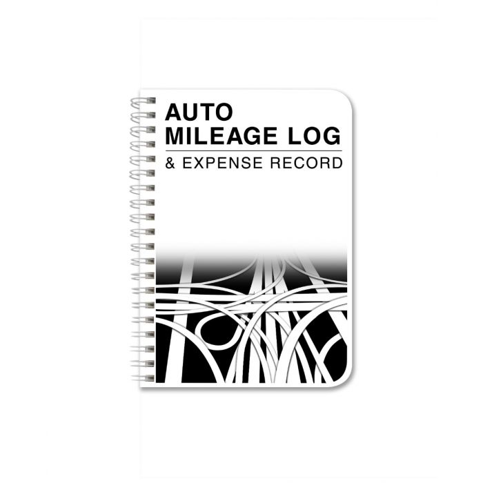 BookFactory Auto Mileage Log Book/Auto Mileage Expense Record Notebook ...