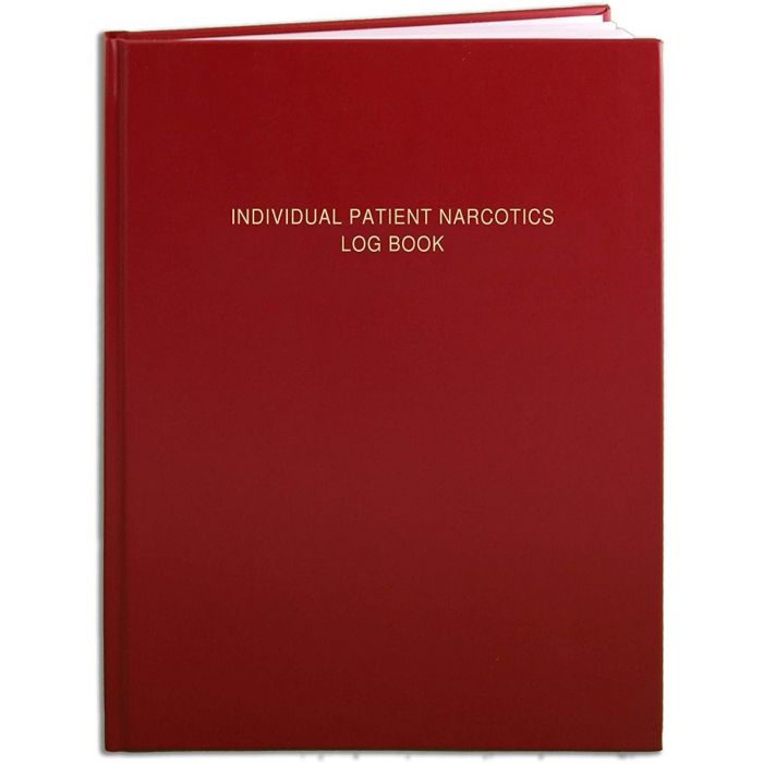 BookFactory Individual Patient Narcotics Log Book/Patient's Narcotic ...