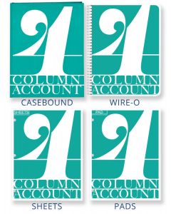 Columnar Accounting Ledgers - Business